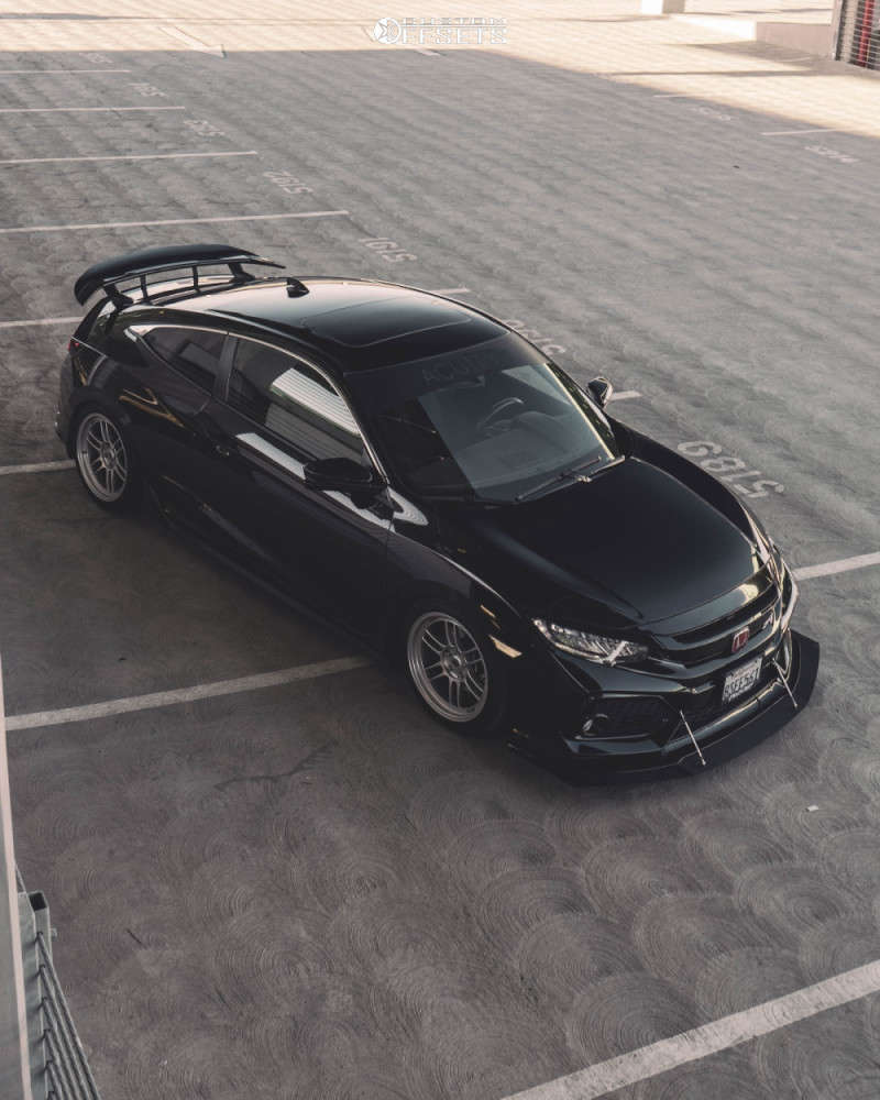 2019 Honda Civic Wheel Offset Flush Lowering Springs | 1923017 | Custom ...