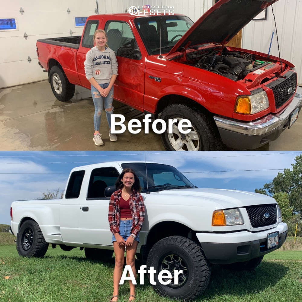2003 Ford Ranger with 15x8 -18 Ultra Menace and 31/10.5R15 Dick Cepek ...