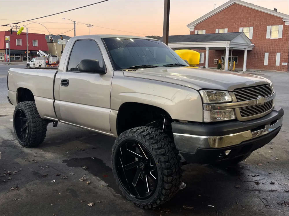2004 Chevrolet Silverado 1500 with 24x12 -51 ARKON OFF-ROAD Lincoln and ...