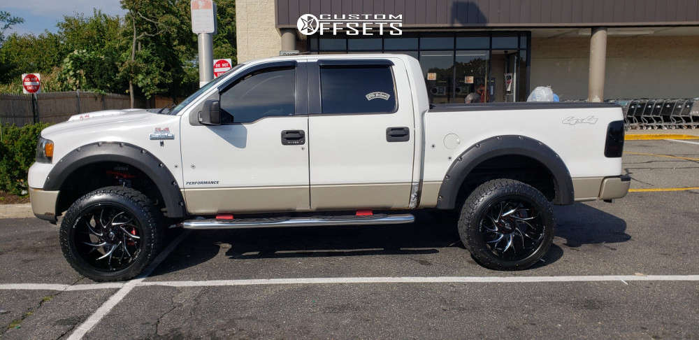 2007 Ford F-150 with 22x12 -45 Fuel Runner and 33/12.5R22 Toyo Tires ...