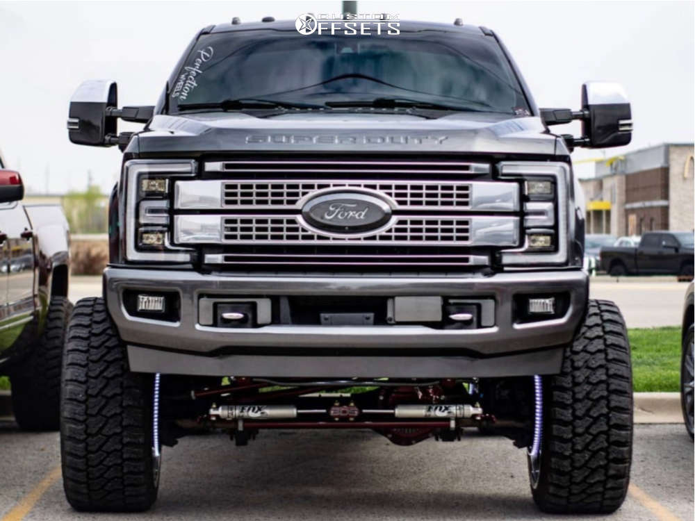 2017 Ford F-250 Super Duty with 26x14 -76 American Force Morph and 37/ ...