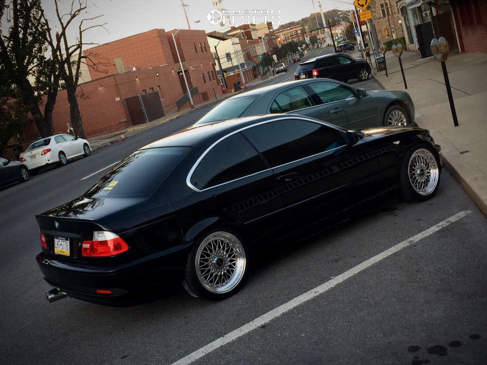 2004 BMW 325Ci with 18x8.5 30 JNC Jnc004 and 225/40R18 Achilles Atr ...