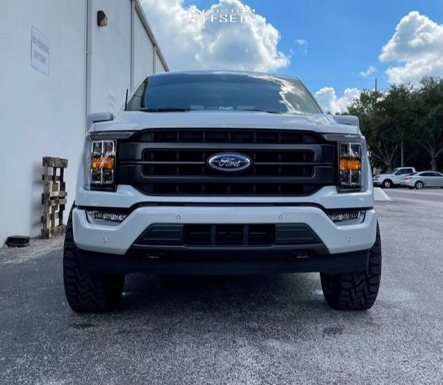 2021 Ford F-150 with 20x9 1 Fuel Rogue and 295/75R20 Toyo Tires Open ...