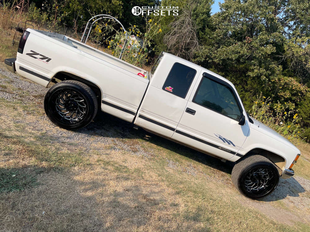 1997 Chevrolet K1500 with 22x12 -44 Centerline Forged Wheel Model and ...