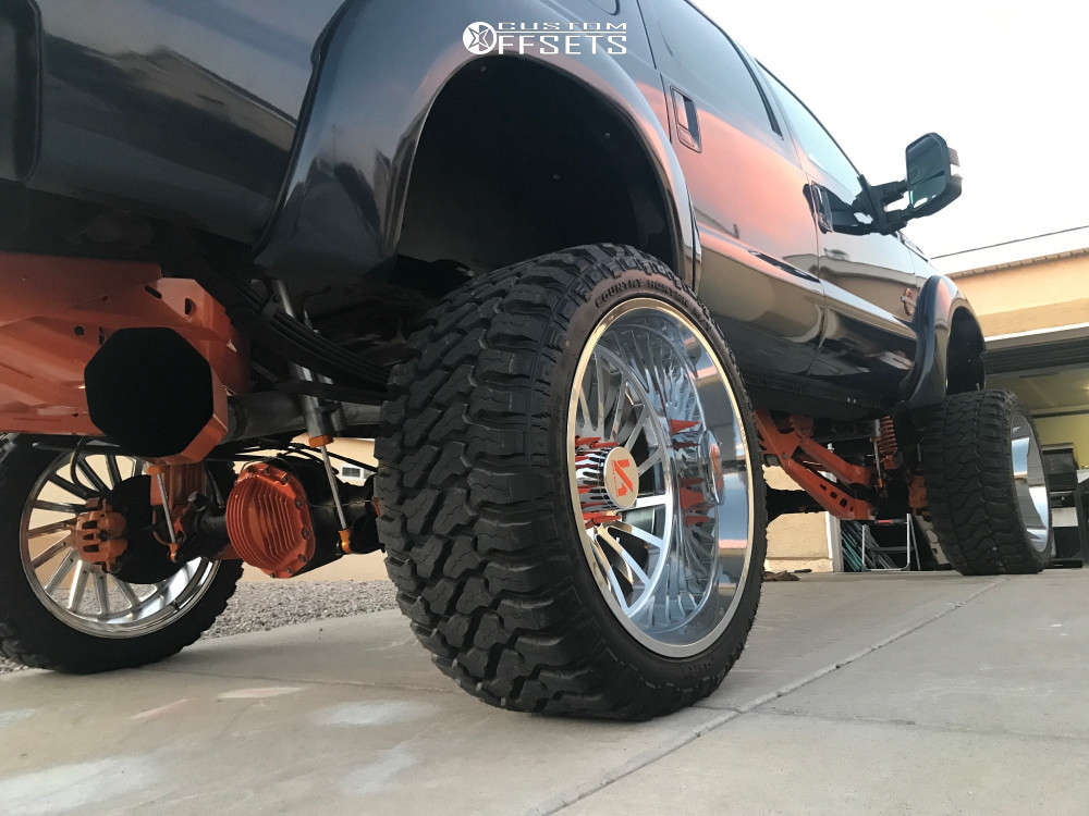 2002 Ford Excursion with 26x14 -81 ARKON OFF-ROAD Caesar and 38/15.5R26 ...