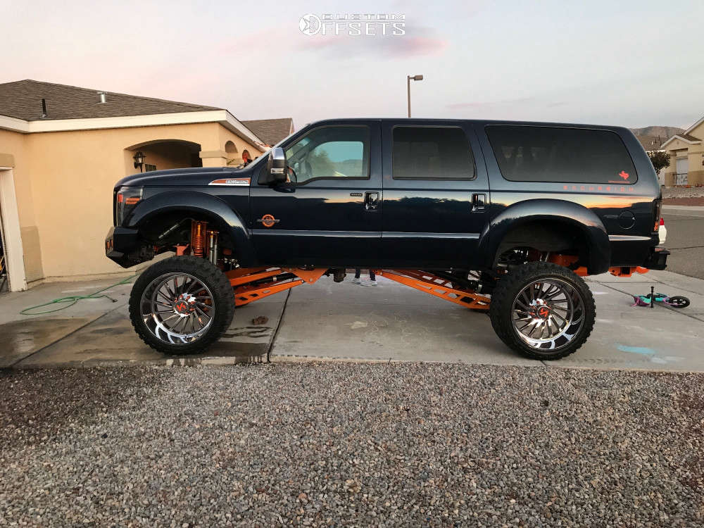 2002 Ford Excursion with 26x14 -81 ARKON OFF-ROAD Caesar and 38/15.5R26 ...