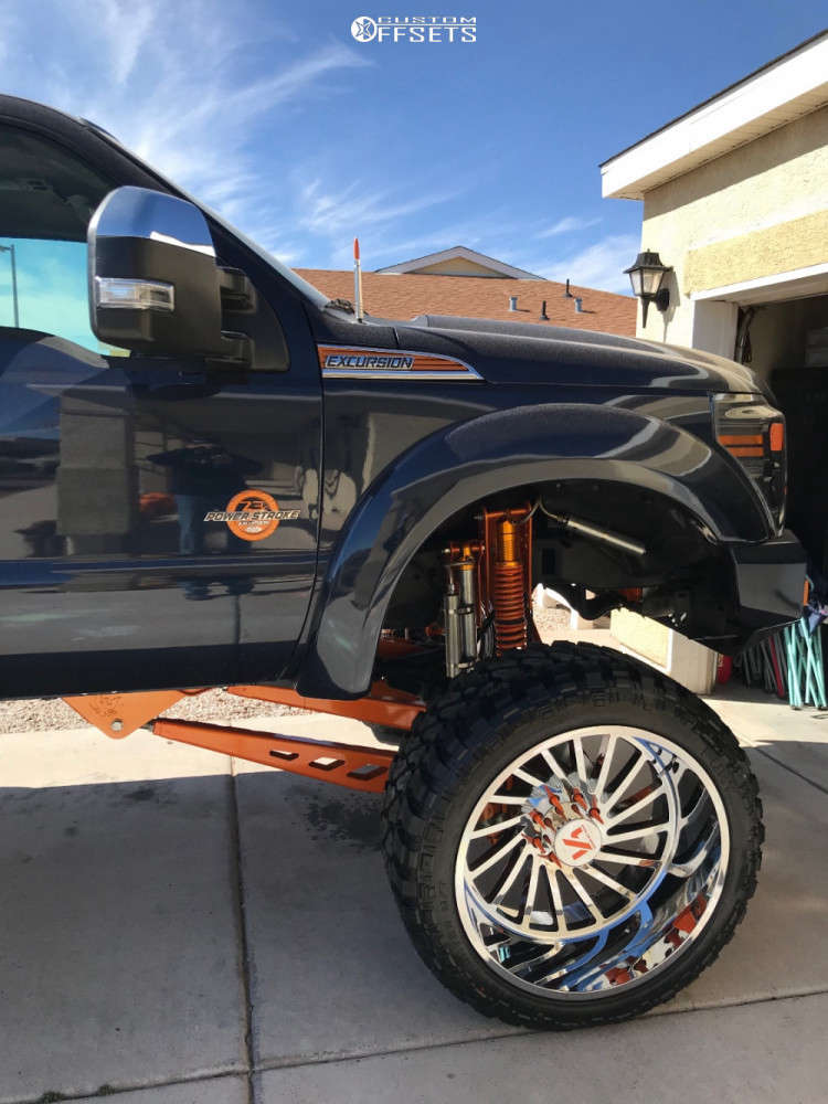 2002 Ford Excursion with 26x14 -81 ARKON OFF-ROAD Caesar and 38/15.5R26 ...