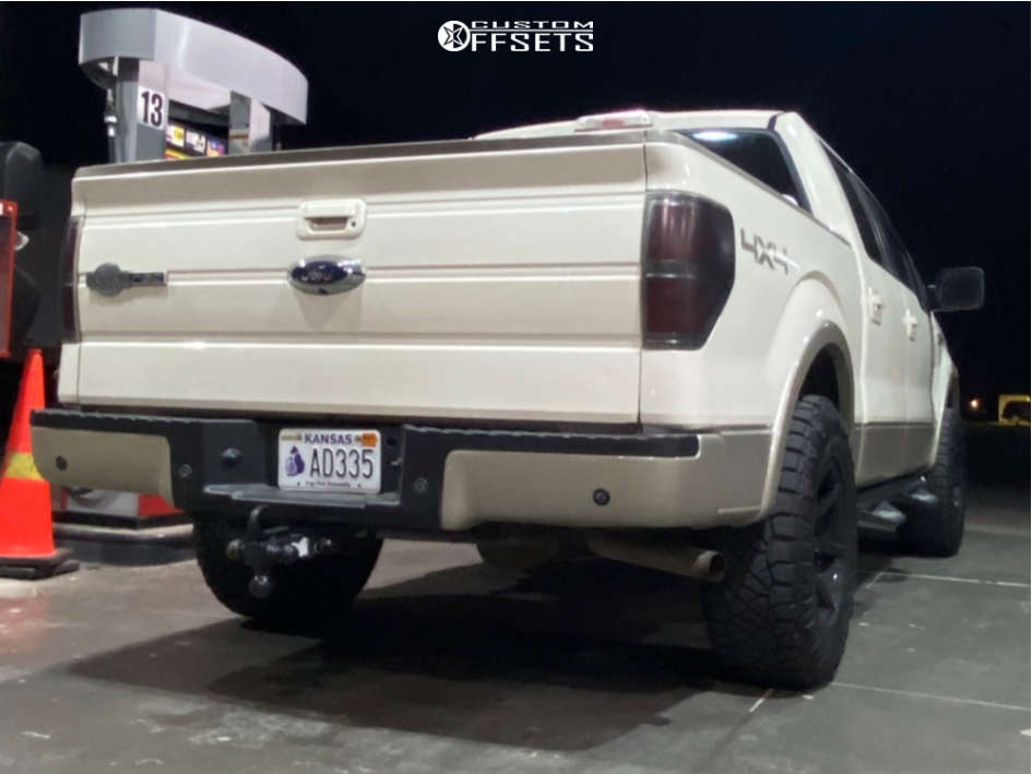2009 Ford F-150 with 18x9.5 -5 V-Rock Extractor and 35/11.5R18 Nitto ...