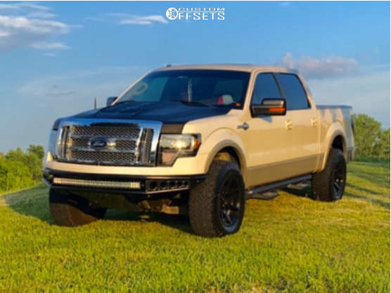 2009 Ford F-150 with 18x9.5 -5 V-Rock Extractor and 35/11.5R18 Nitto ...