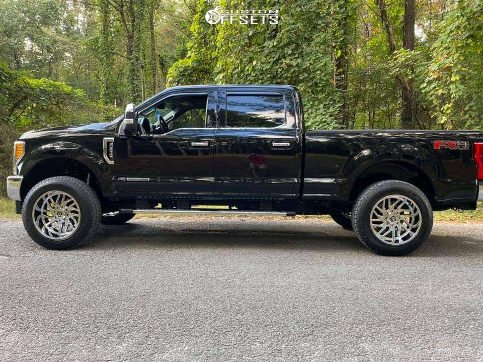 2017 Ford F-250 Super Duty with 22x12 -44 TIS 544C and /R22 | Custom ...