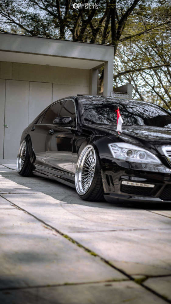 2007 Mercedes-Benz S65 AMG with 21x10.5 -10 Wheels Of Karma Astonish ...