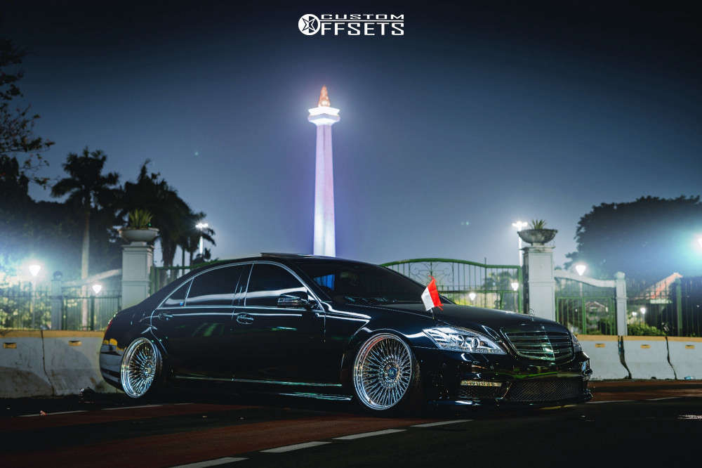 2007 Mercedes-Benz S65 AMG with 21x10.5 -10 Wheels Of Karma Astonish ...
