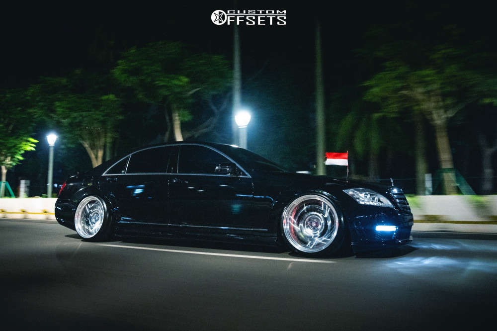 2007 Mercedes-Benz S65 AMG with 21x10.5 -10 Wheels Of Karma Astonish ...