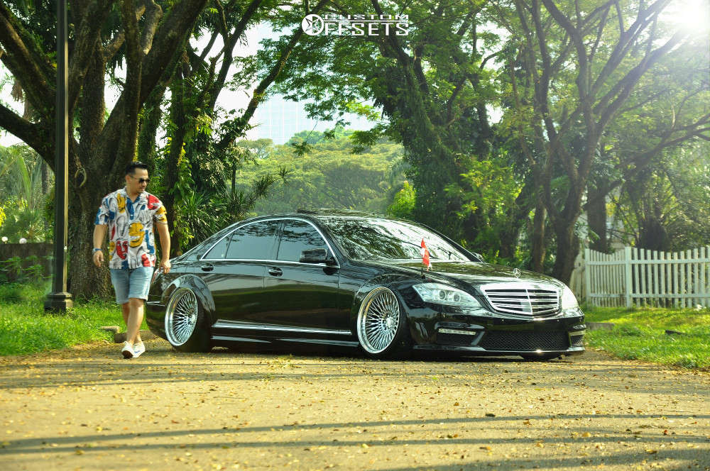 2007 Mercedes-Benz S65 AMG with 21x10.5 -10 Wheels Of Karma Astonish ...