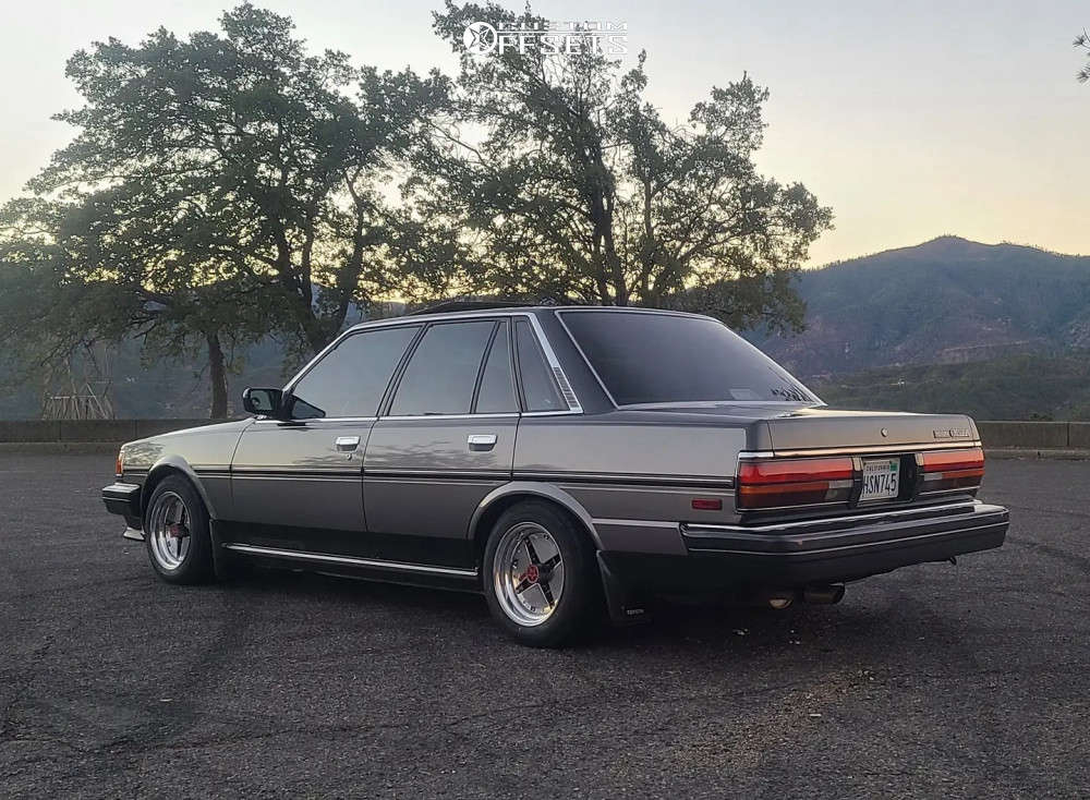 1987 Toyota Cressida with 14x7 5 Impul Hoshino and 185/60R14 Aspen GT ...