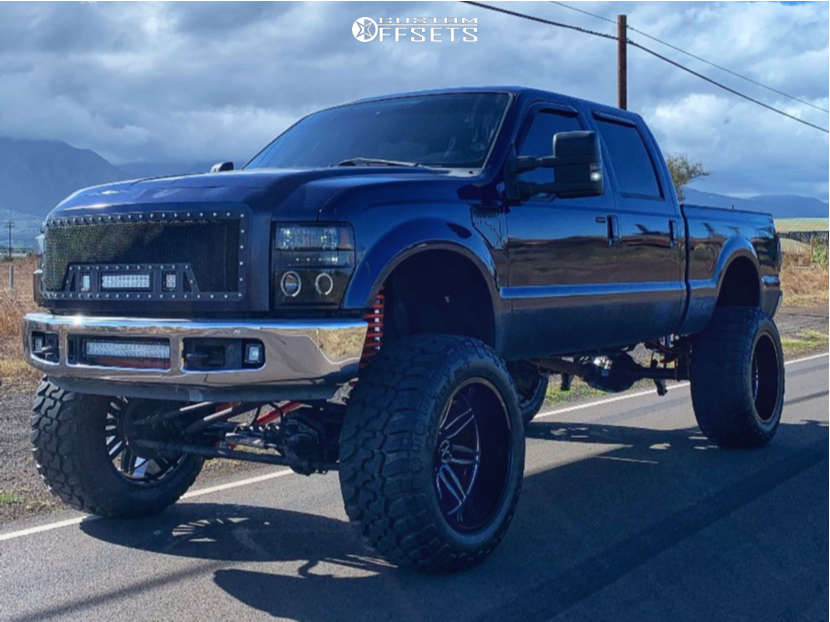 2008 Ford F-250 Super Duty with 24x14 -76 Xtreme Force Xf5 and 40/15 ...
