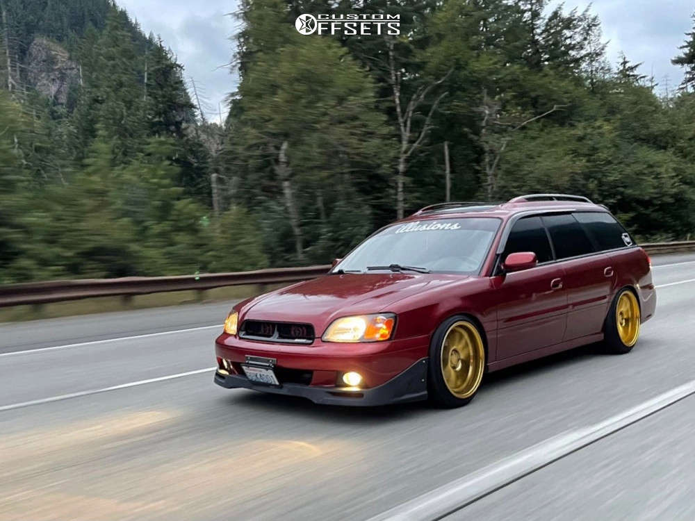 2003 Subaru Legacy Wheel Offset Nearly Flush Coilovers | 1928971 ...