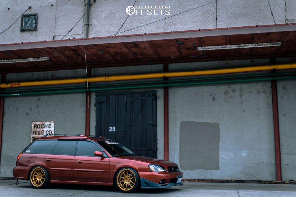 2003 Subaru Legacy Wheel Offset Nearly Flush Coilovers | 1928971 ...