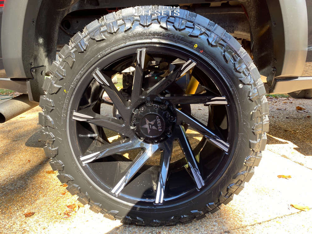 2019 Ram 2500 with 22x12 -44 RBP 77r and 35/12.5R22 Atturo Tire Model ...