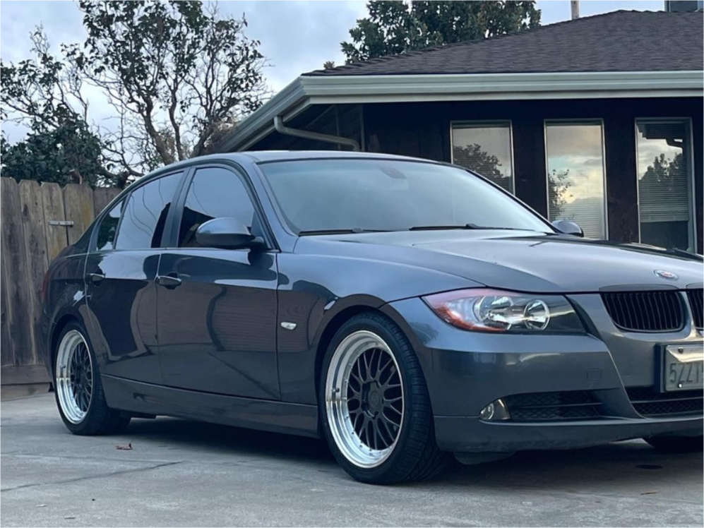 2007 BMW 328i with 18x8.5 30 ESR Sr01 and 235/40R18 Linglong Crosswhind ...