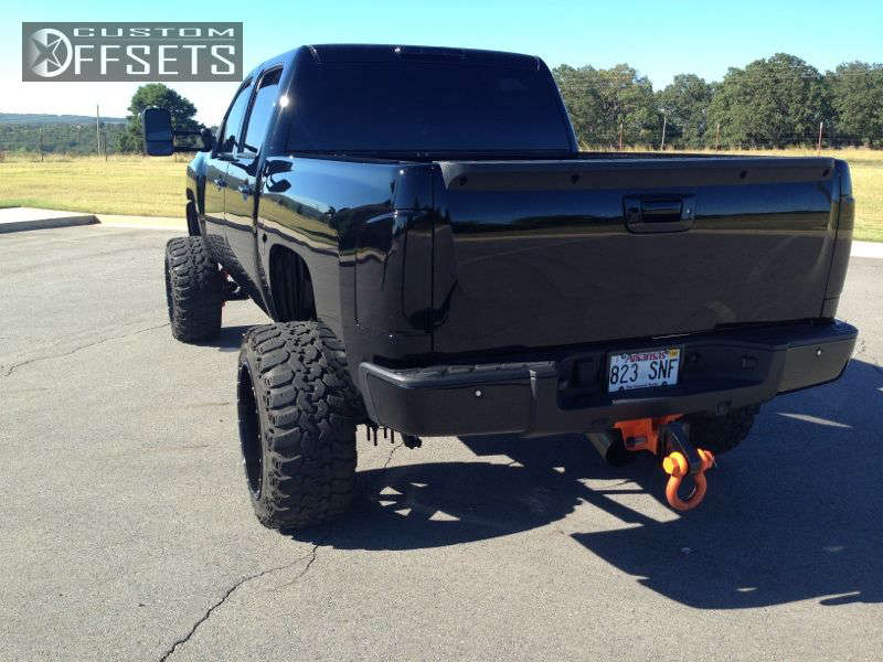 2013 Chevrolet Silverado 1500 with 22x14 -76 XD Diesel and 35/13.5R22 ...