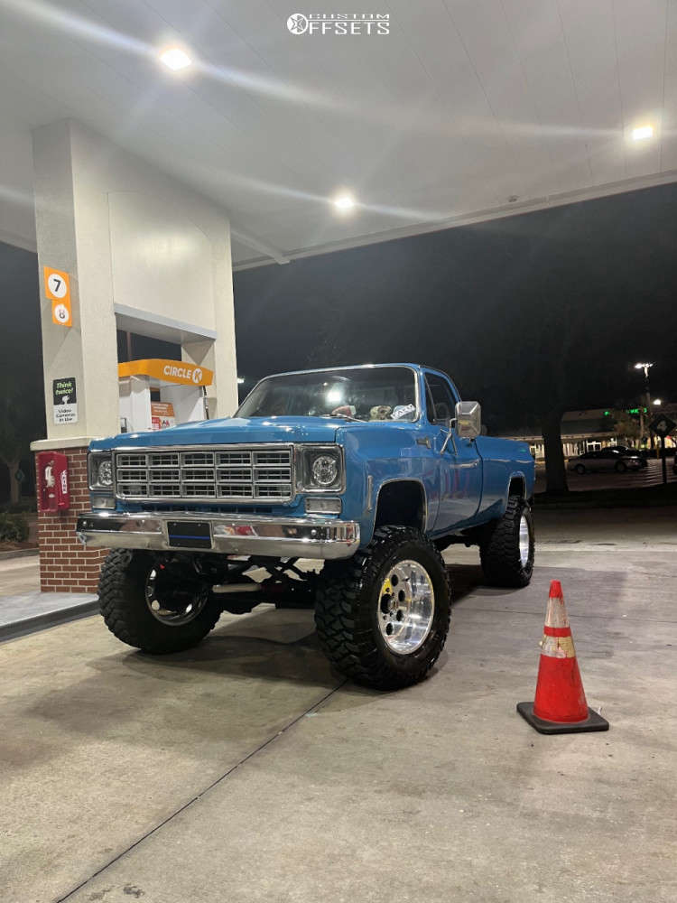 1978 Chevrolet K20 with 20x12 -73 American Force Big Ten Ss and 38/15 ...