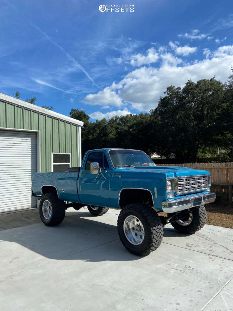 1978 Chevrolet K20 with 20x12 -73 American Force Big Ten Ss and 38/15 ...