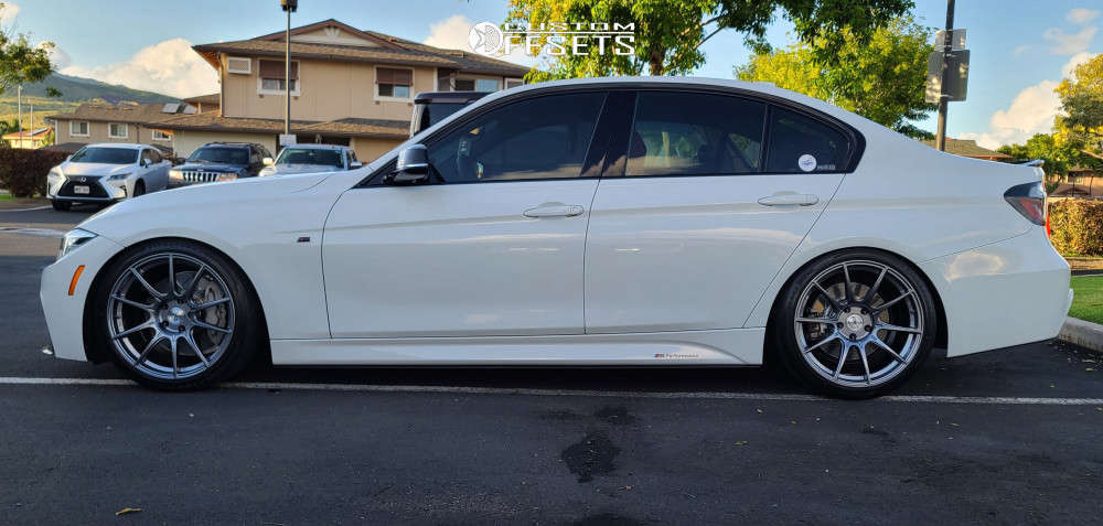 2018 BMW 340i Wheel Offset Flush Coilovers | 1931187 | Custom Offsets