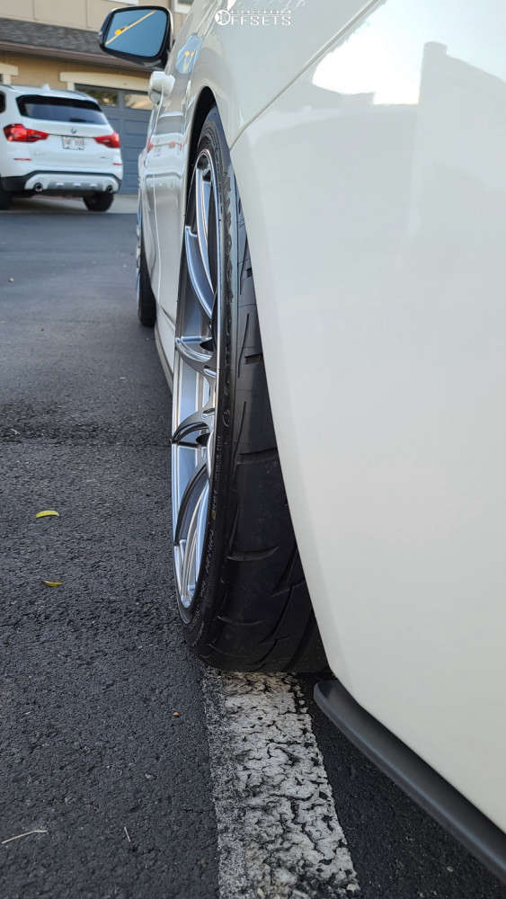 2018 BMW 340i Wheel Offset Flush Coilovers | 1931187 | Custom Offsets