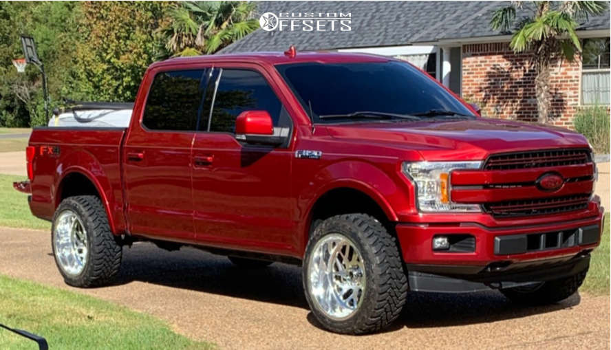 2018 Ford F-150 with 22x12 -51 Fuel Forged FF29 and 33/12.5R22 Toyo ...