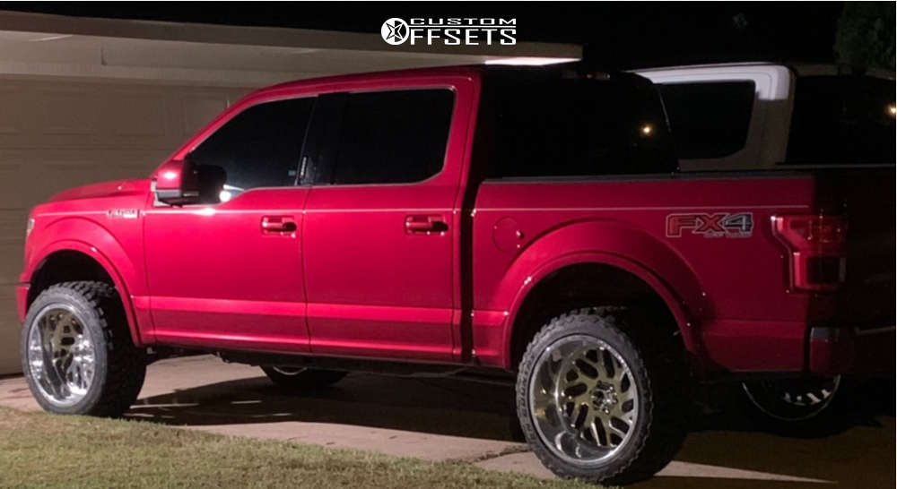 2018 Ford F-150 with 22x12 -51 Fuel Forged FF29 and 33/12.5R22 Toyo ...