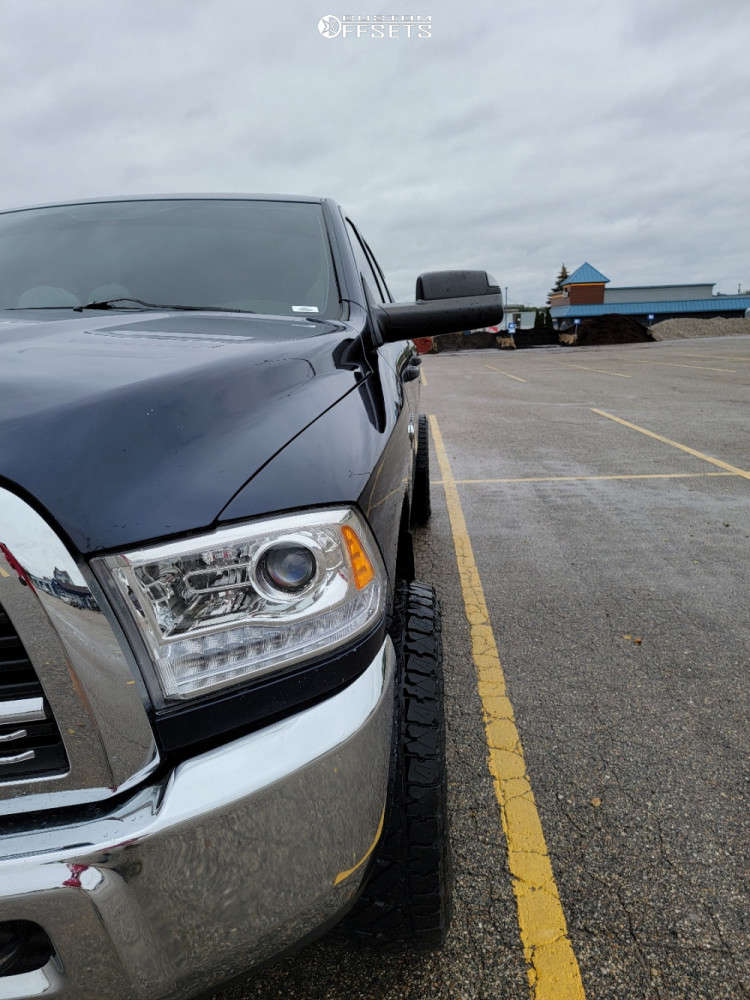 2012 Ram 3500 with 20x9 -12 Alloy Ion 141 and 35/12.5R20 Americus ...