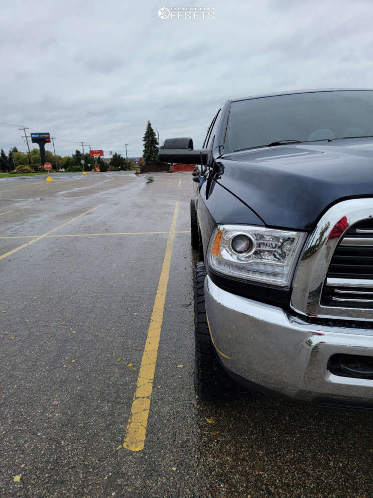2012 Ram 3500 with 20x9 -12 Alloy Ion 141 and 35/12.5R20 Americus ...