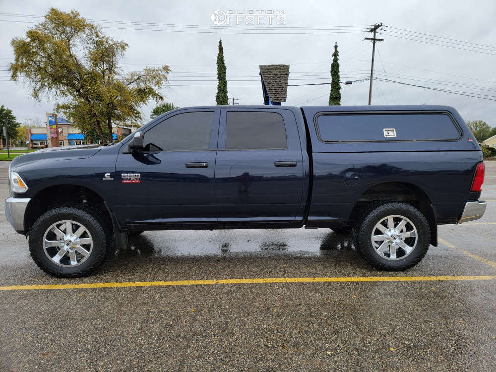 2012 Ram 3500 with 20x9 -12 Alloy Ion 141 and 35/12.5R20 Americus ...