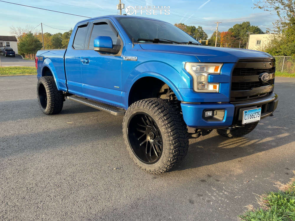 2015 Ford F-150 with 24x12 -51 ARKON OFF-ROAD Mandela and 37/13.5R24 ...