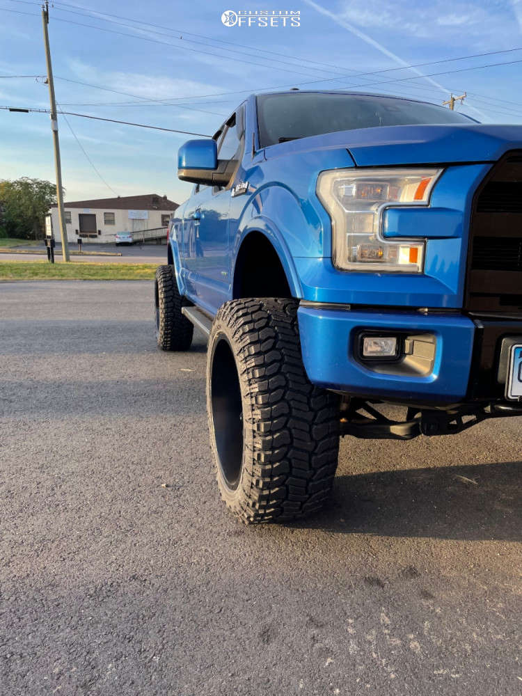 2015 Ford F-150 with 24x12 -51 ARKON OFF-ROAD Mandela and 37/13.5R24 ...