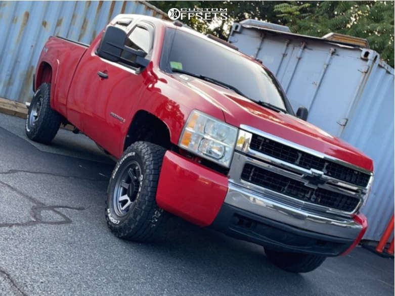 2008 Chevrolet Silverado 2500 HD with 17x9 Vision Flow and 285/70R17 ...