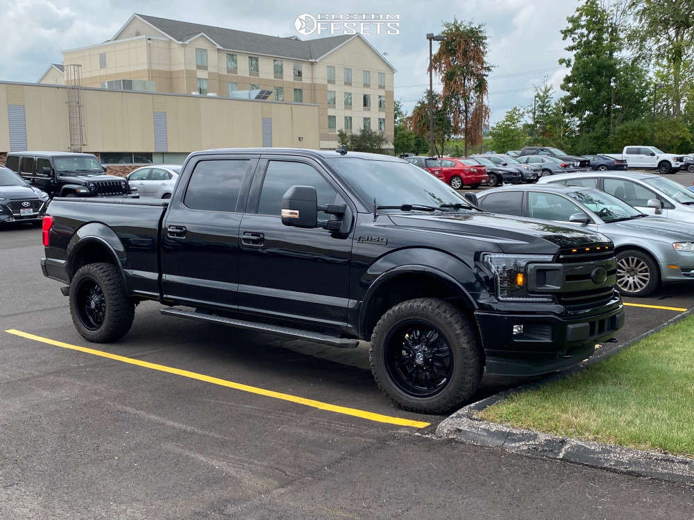2018 Ford F-150 with 20x9 -12 Panther Offroad 578 and 33/9.5R20 Kanati ...