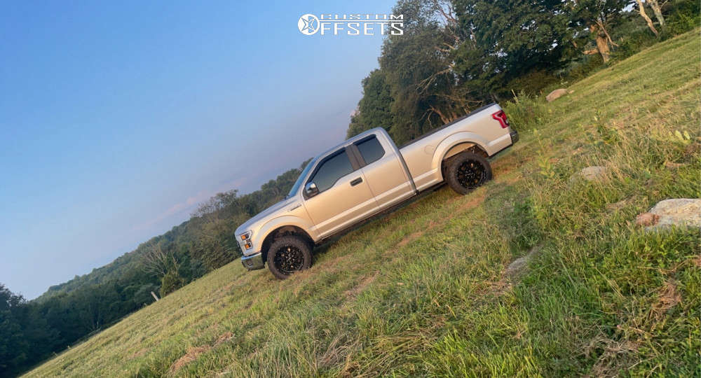 2016 Ford F-150 with 20x10 -24 Vision Rocker 412 and 33/11.5R20 Venom ...