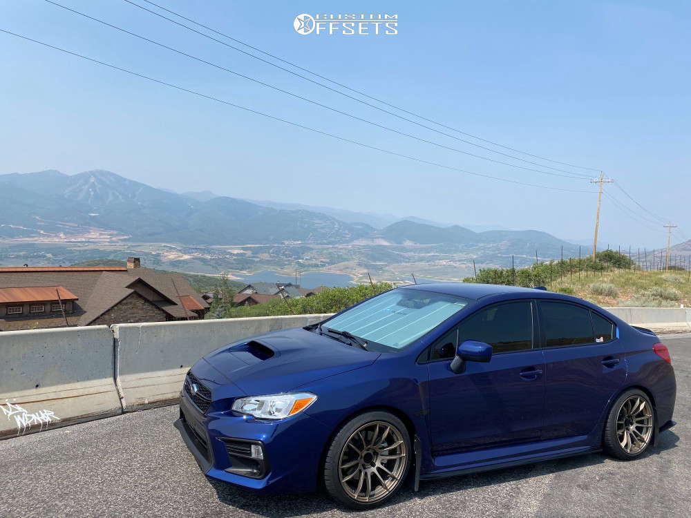 2018 Subaru WRX Wheel Offset Lowering Springs | 1933206 | Custom Offsets