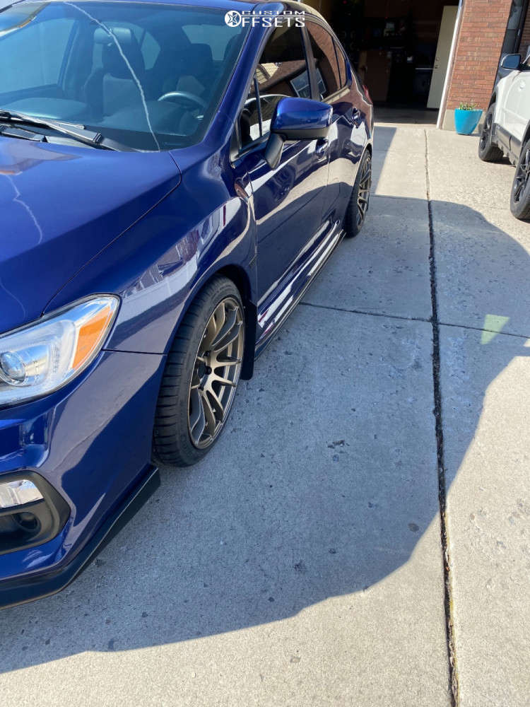 2018 Subaru WRX Wheel Offset Lowering Springs | 1933206 | Custom Offsets
