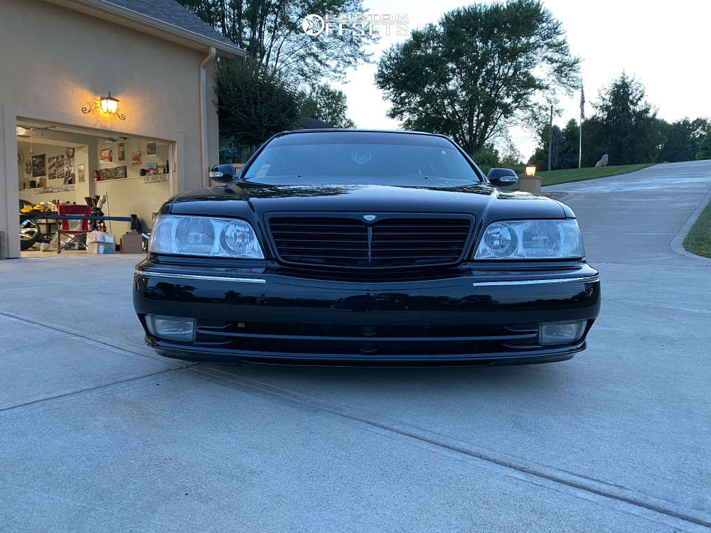 1999 INFINITI Q45 with 19x9.5 25 Weds Ratzingers and 225/35R19 Federal ...