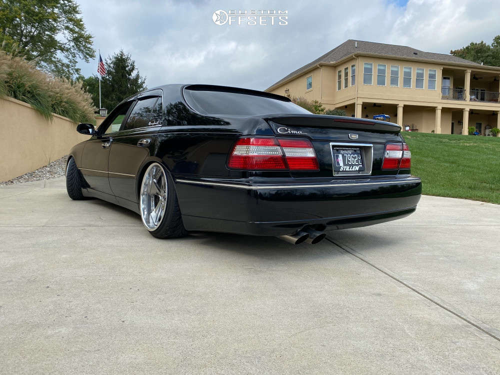 1999 INFINITI Q45 with 19x9.5 25 Weds Ratzingers and 225/35R19 Federal ...