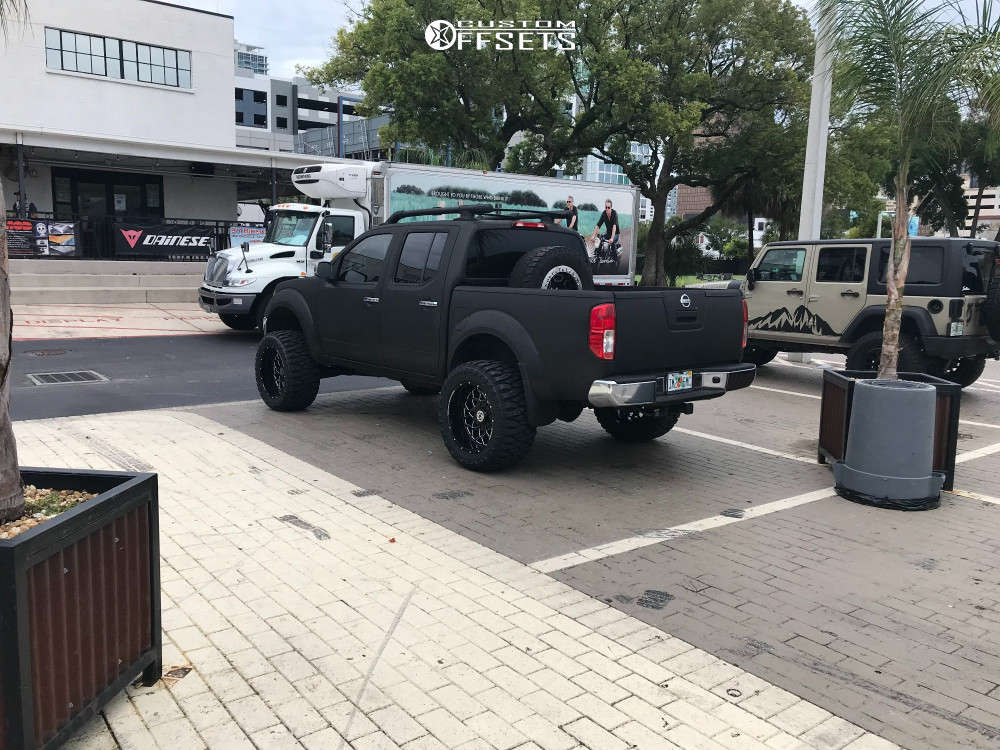 2006 Nissan Frontier with 20x12 -44 Anthem Off-Road Avenger and 375 ...