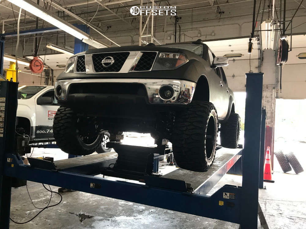 2006 Nissan Frontier with 20x12 -44 Anthem Off-Road Avenger and 375 ...