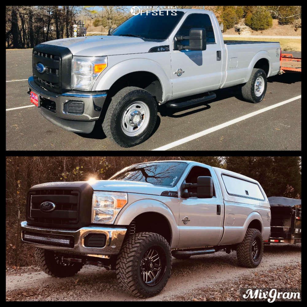 2011 Ford F-250 Super Duty with 20x10 -18 Fuel Ignite and 35/13.5R20 ...