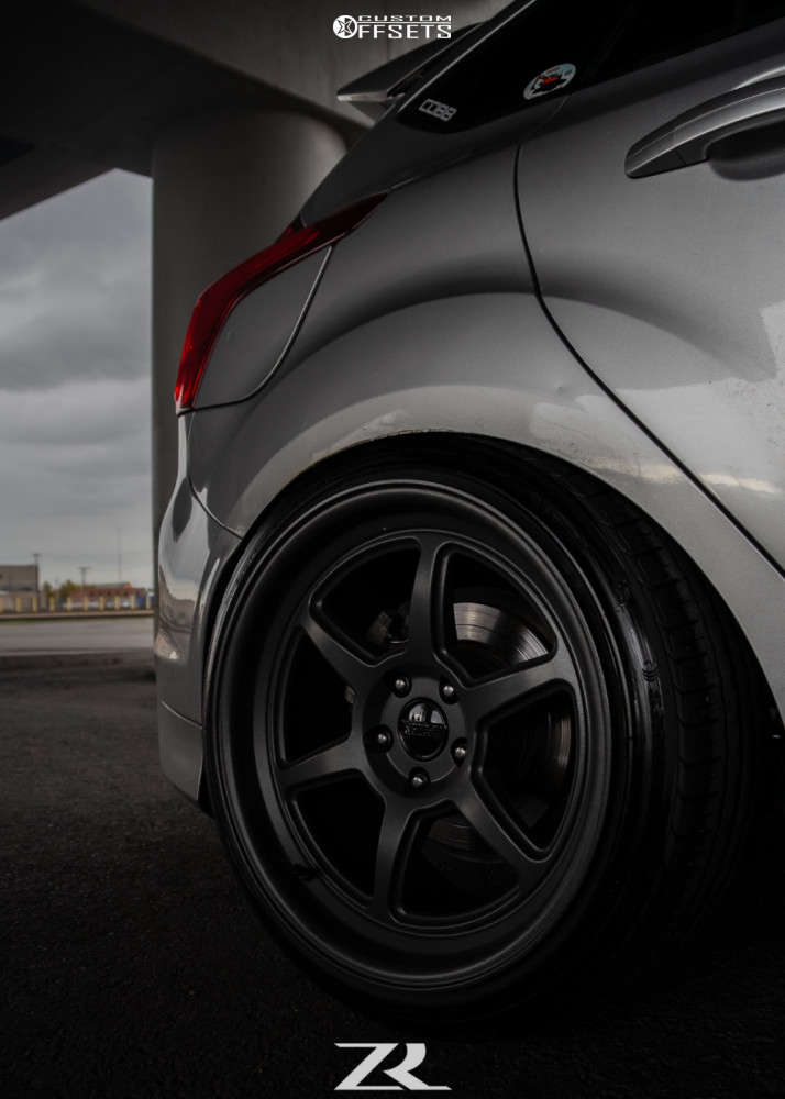 2013 Ford Focus with 18x9.5 22 Kansei Off Road Roku and 225/40R18 ...
