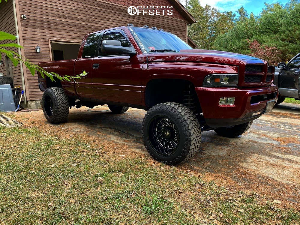 2002 Dodge Ram 2500 with 20x12 -51 ARKON OFF-ROAD Caesar and 35/12.5R20 ...