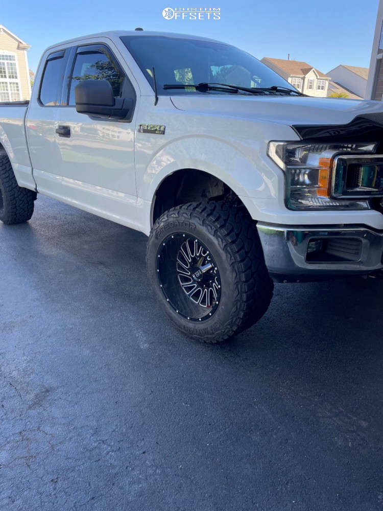 2018 Ford F-150 with 20x10 -25 Hardrock Overdrive and 35/12.5R20 ...