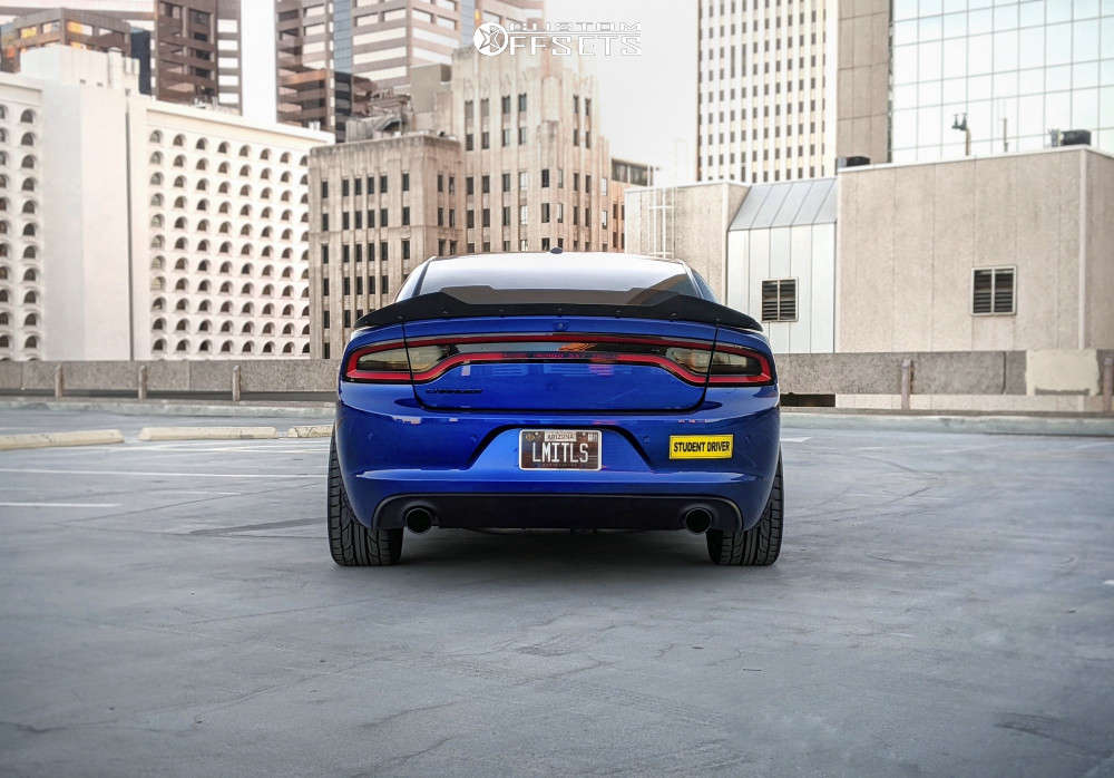 2018 Dodge Charger with 20x9.5 15 Factory Reproductions Fr77 and 275 ...